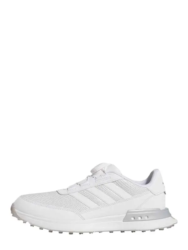 Adidas S2g 25 Boa Spikeless Golf Shoes - Cloud White/silver Metallic