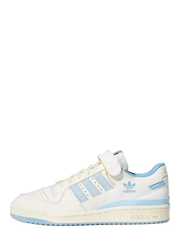 Adidas Forum 84 Lg "white Clear Sky" Sneakers - White/blue