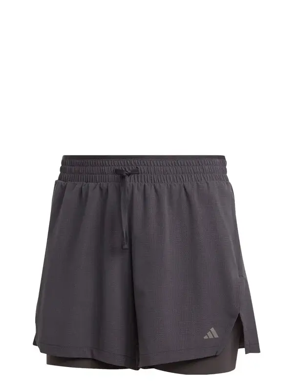 Adidas Hiit Heat.rdy Two-in-one Shorts - Black