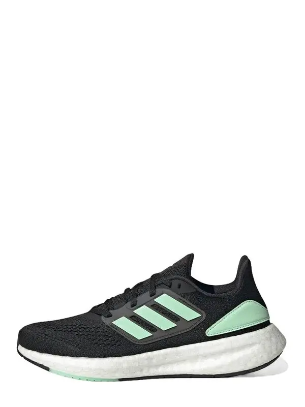 Adidas Pureboost 22 Athletic Sneakers - Core Black/pulse Mint/cloud White