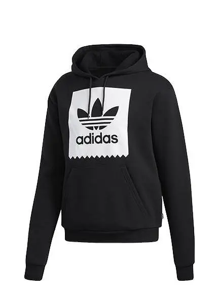 Adidas Originals Popover Trefoil Hoodie - Black
