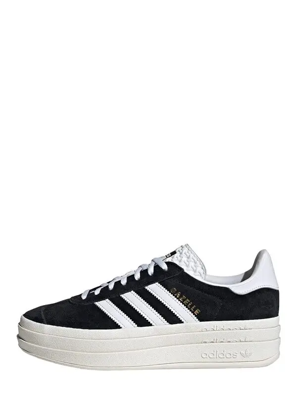 Adidas Gazelle Bold Platform Sneakers - Black/white