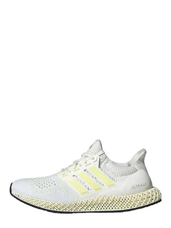 Adidas Ultra 4d "lemon Twist" Sneakers - White