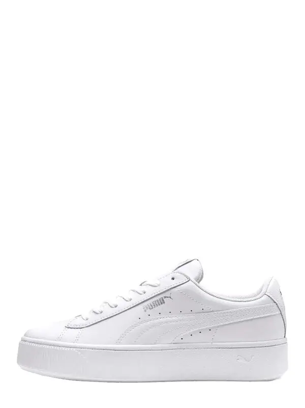 PUMA Vikky Stacked L Sneakers - White/silver