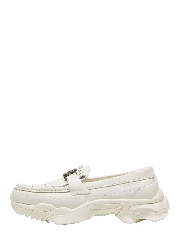 PUMA X Palomo Loafers With Horsebit Detailing - Frosted Ivory
