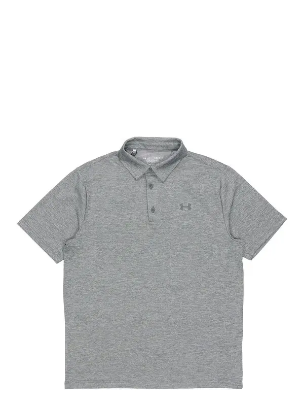 Under Armour Playoff Golf Sports Thin And Light Breathable Loose Short Sleeve Polo Shirt Silver Gray - Grey