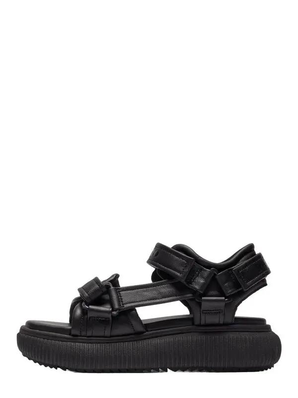 Onitsuka Tiger Belted Platform Sandals - Black/black