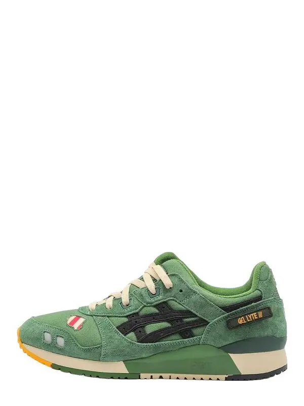 Asics X Sneaker Politics Gel Lyte 3 'always Ready - Courtyard Green/black