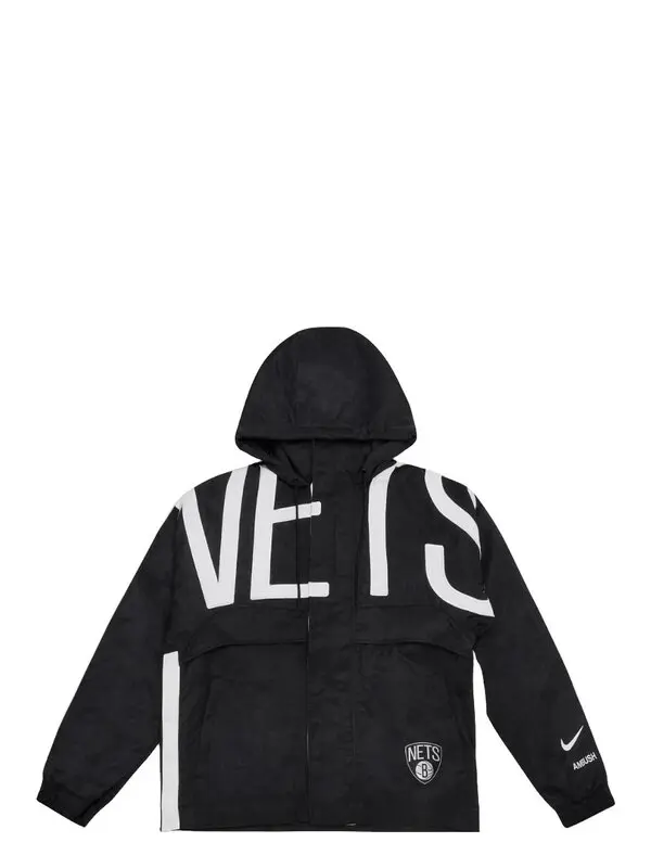Nike X Ambush Nba Collection Nets Jacket - Black/white