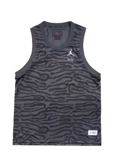 JORDAN Dri-fit Sport Breakfast Club Mesh Jersey - Black/multi-color