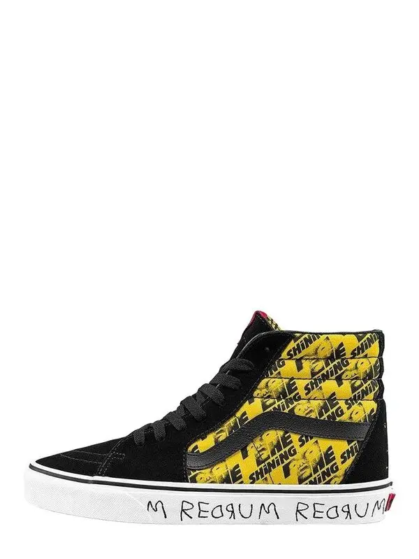 VANS House Of Terror X Sk8-hi "the Shining" High-top Sneakers - Black/yellow