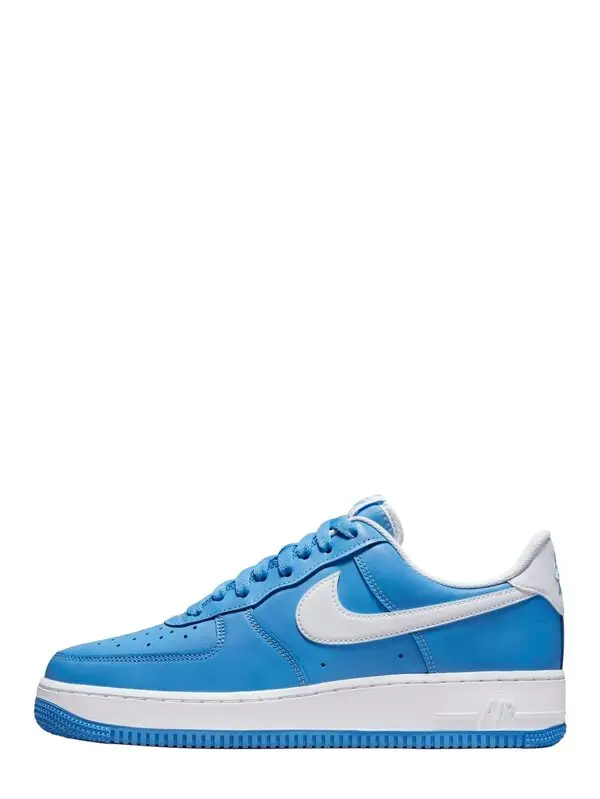 Nike Force 1 '07 Low Top Sneakers - Blue/white