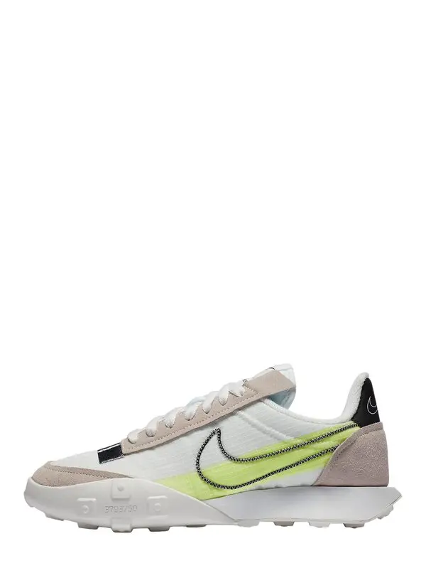 Nike Waffle Racer 2x "summit White Volt - Summit White/black/volt