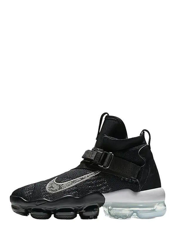 Nike Vapormax Premier Flyknit Sneakers - Strapped-black