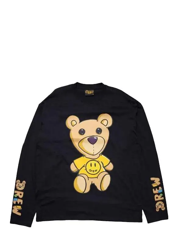 Drew House Theodore Longsleeve T-shirt - Black