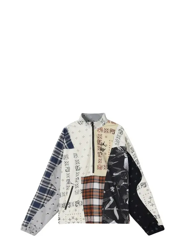 JORDAN Why Not Woven Zipper Jacket - Multi-color