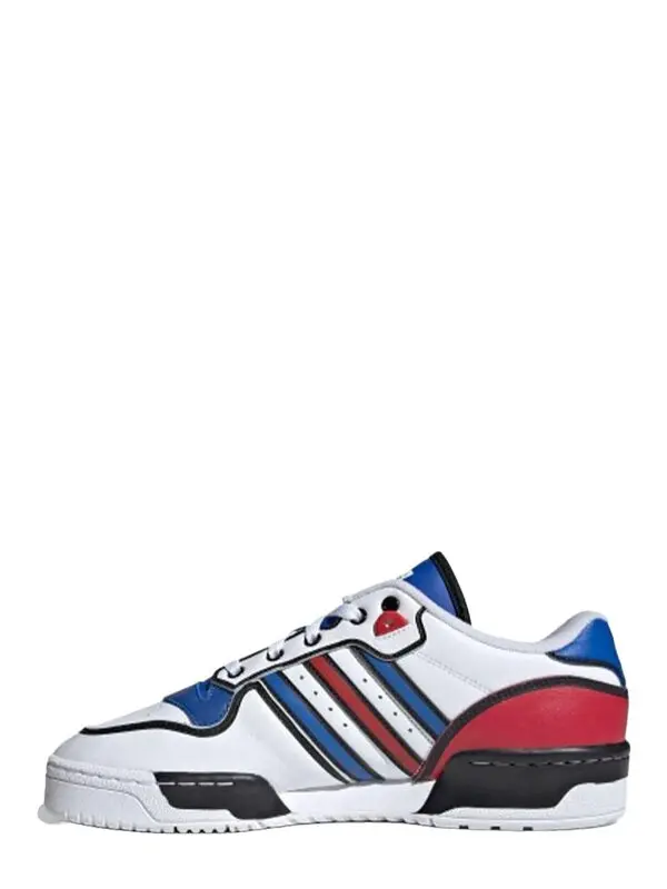 Adidas Originals Rivalry Low Sneakers - White/red/blue