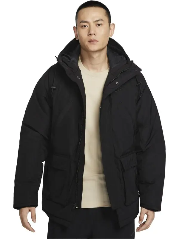 Nike Club Therma-fit Jacket - Black