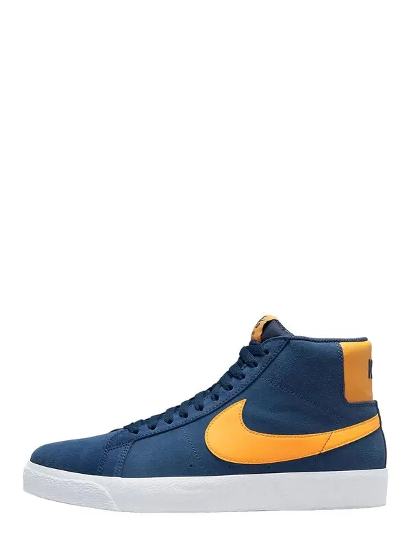 Nike Zoom Blazer Mid Sb Sneakers - Blue/yellow