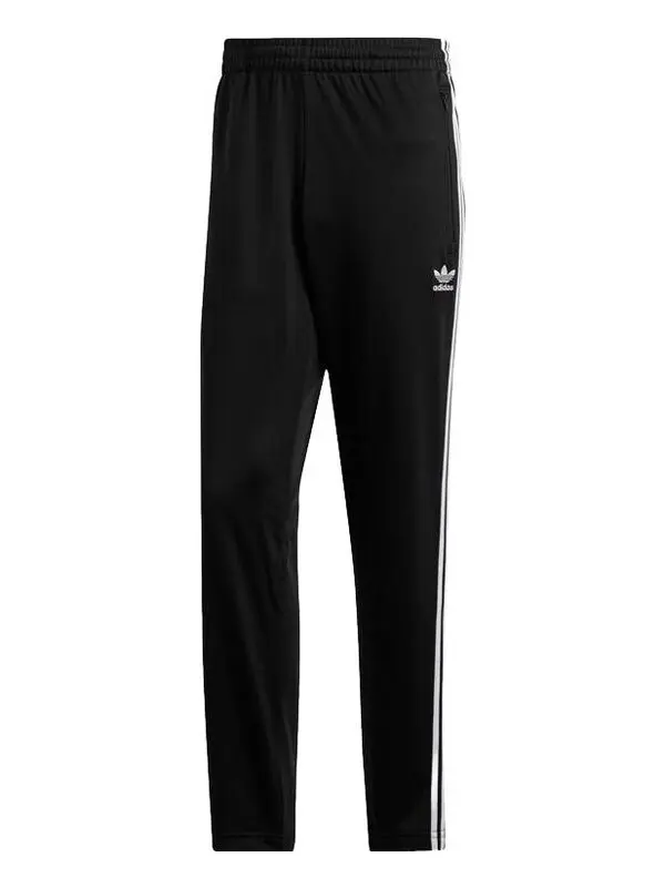 Adidas Originals Firebird Track Pants Side Casual Sports Long Pants - Black
