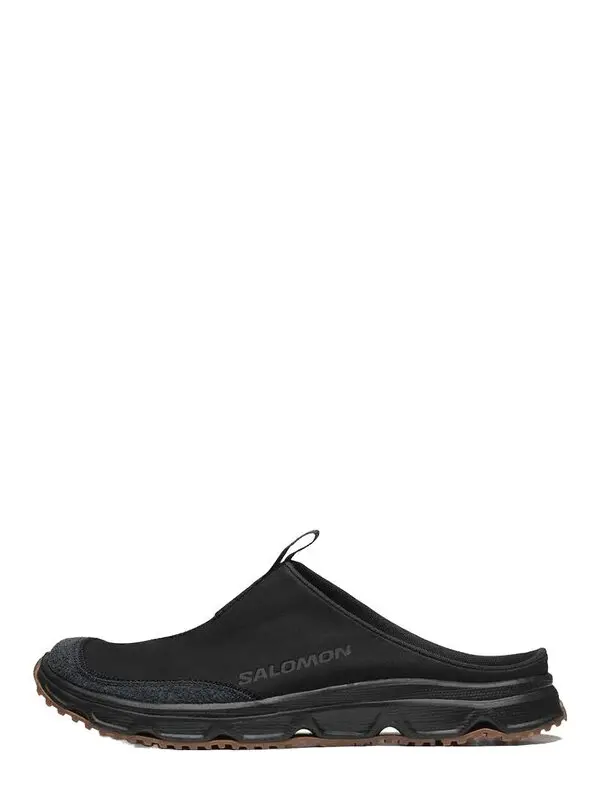 SALOMON Rx Slide Leather Advanced Black - Black/black/gum8