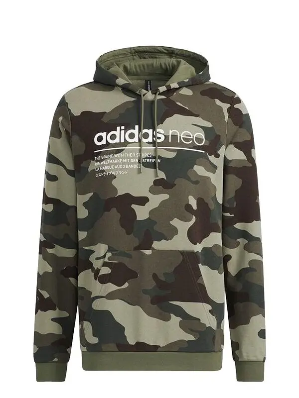 Adidas Neo Camouflage Sports Pullover - Default Color