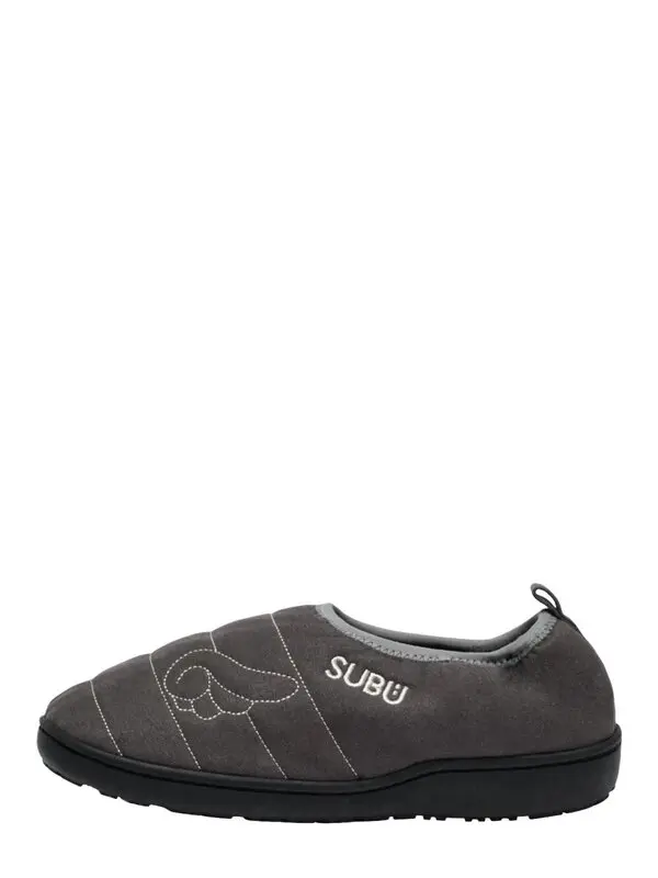 SUBU X Coyseio Angel Wing Padding Slip-on Slipper - Grey