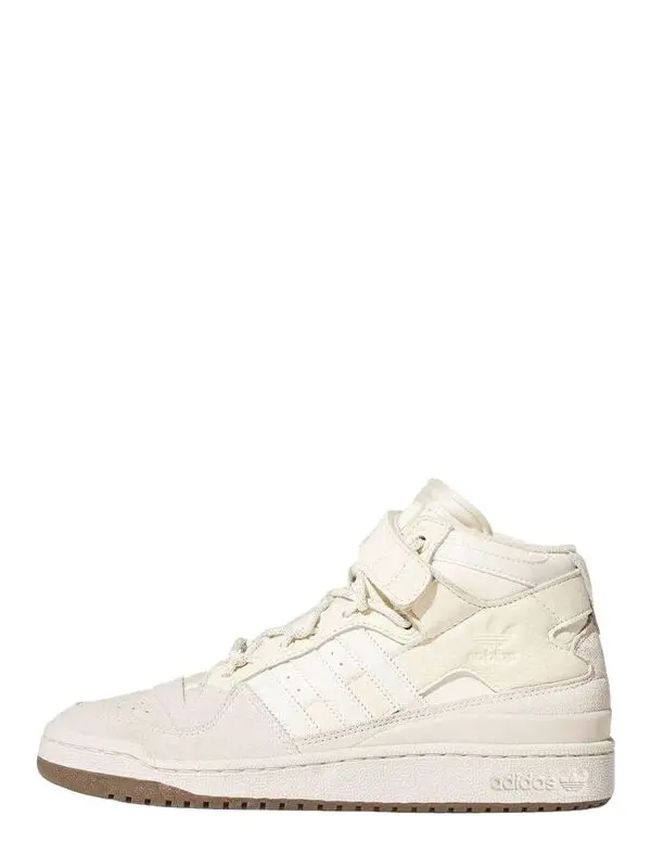 Adidas Ivy Park X Forum Mid Sneakers - Cream