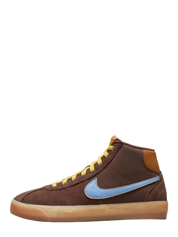 Nike X Why So Sad? Bruin High Sb 'the Predatory Bird' Sneakers - Brown/blue