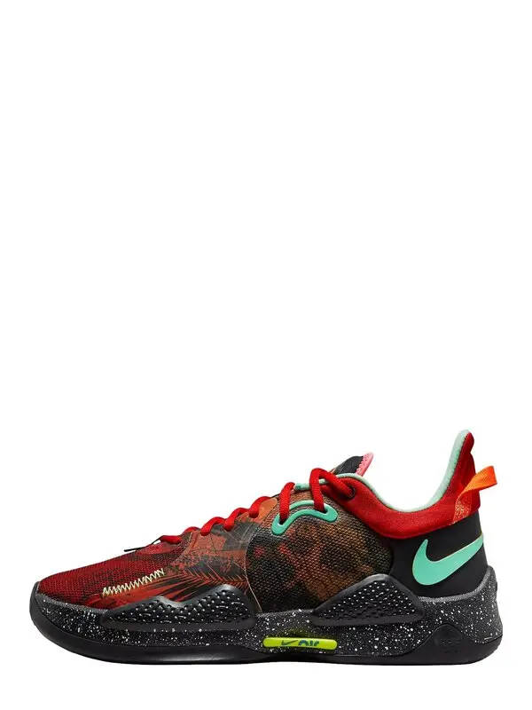 Nike Pg 5 Ep Athletic Sneakers - Black/red/yellow