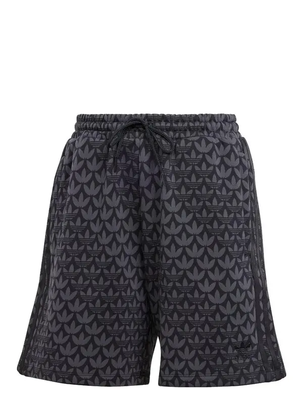 Adidas Originals Trefoil Monogram Shorts - Black