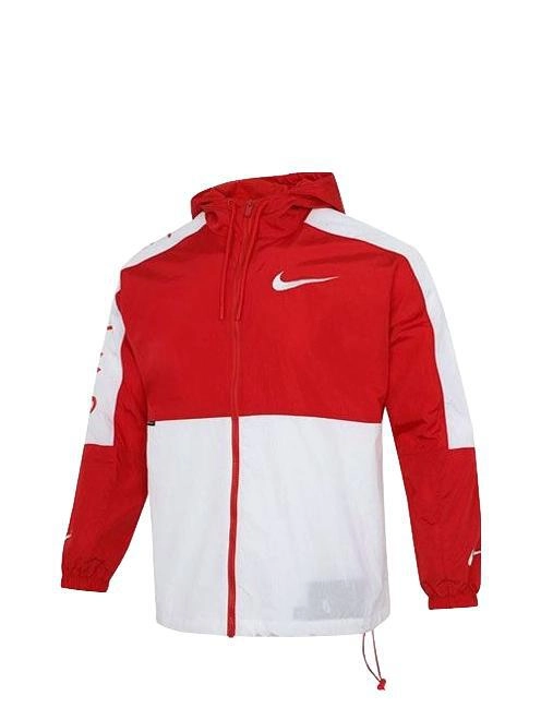 Nike Swsh Woven Jacket - Redwhitemulti-color