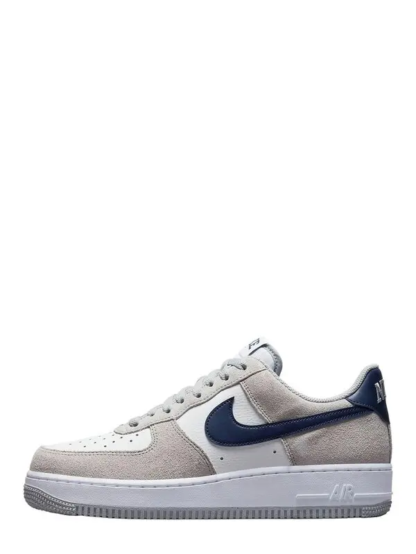 Nike Force 1 Low '07 'georgetown' Sneakers - Grey/white/navy