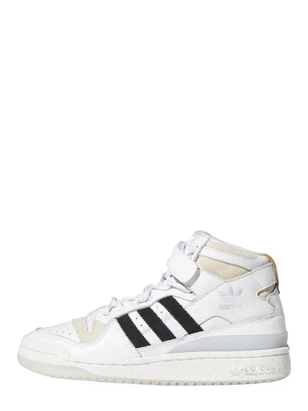 Adidas X Ivy Park Forum Mid Sneakers - White/black