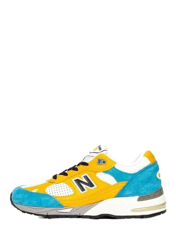 NEW BALANCE Sneakersnstuff X 991 Made In England - Blue/yellow