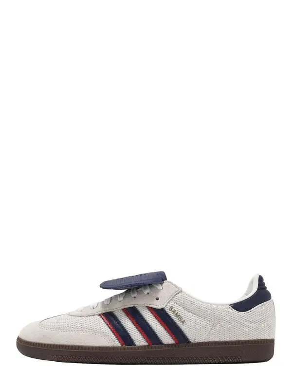Adidas Samba Og Sneakers - Crystal White/dark Blue/gum 5