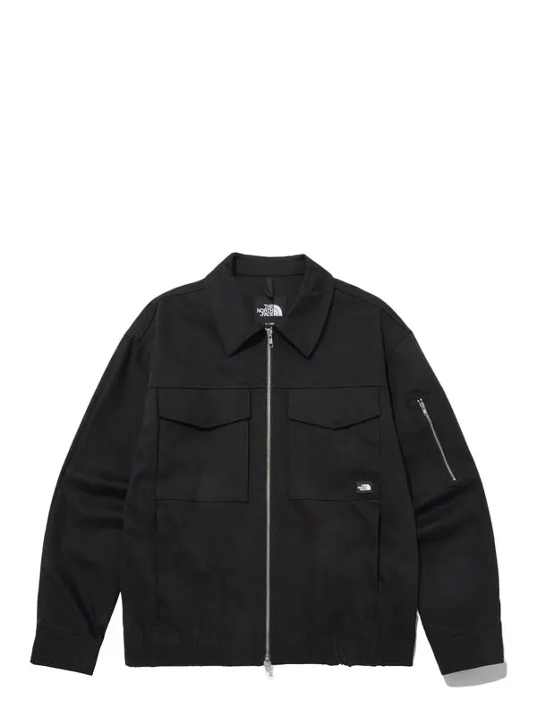 The North Face All-round Collar Bomber Jacket - Black