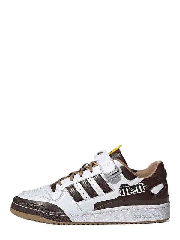 Adidas M&m's X Forum '84 Low - Cloud White/cardboard/dark Brown