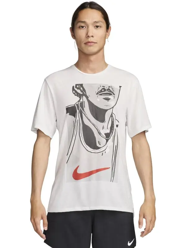 Nike Dri-fit Rise 365 T-shirt - White