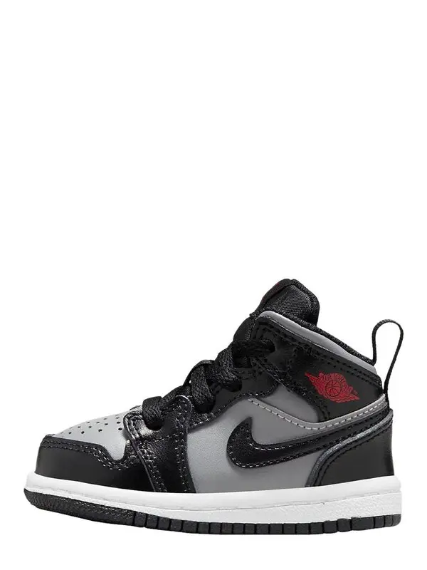 JORDAN 1 Mid Toddler Td 'shadow - Black/grey