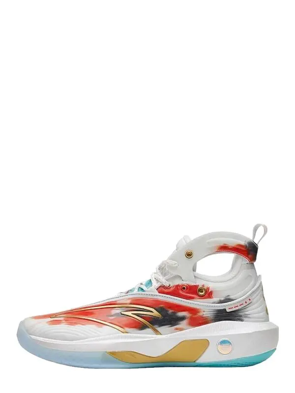 ANTA Klay Thompson 'koi' Sneakers - White/red/multi-color
