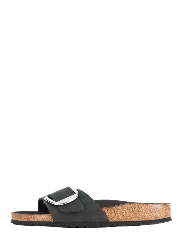 BIRKENSTOCK Madrid Big Buckle Sandals - Black