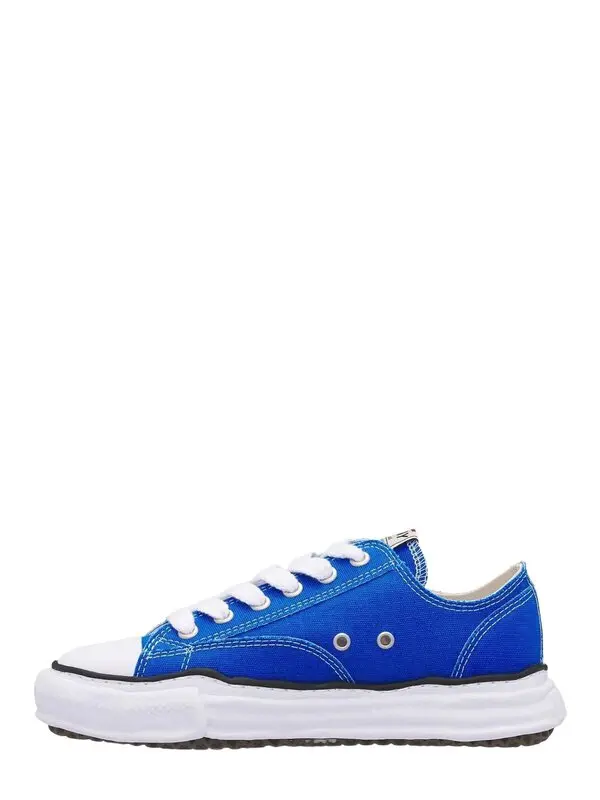 Mihara Yasuhiro Peterson Og Sole Canvas Low Top Sneakers - Cl Blue