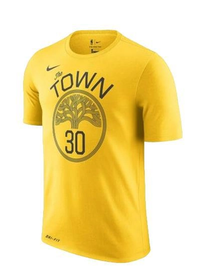 Nike Golden State Warriors Limited Edition Short Sleeve Tee - Yellow