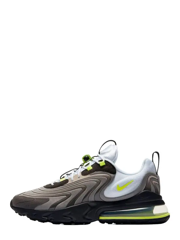 Nike Max 270 React Eng "neon 95" Sneakers - Grey