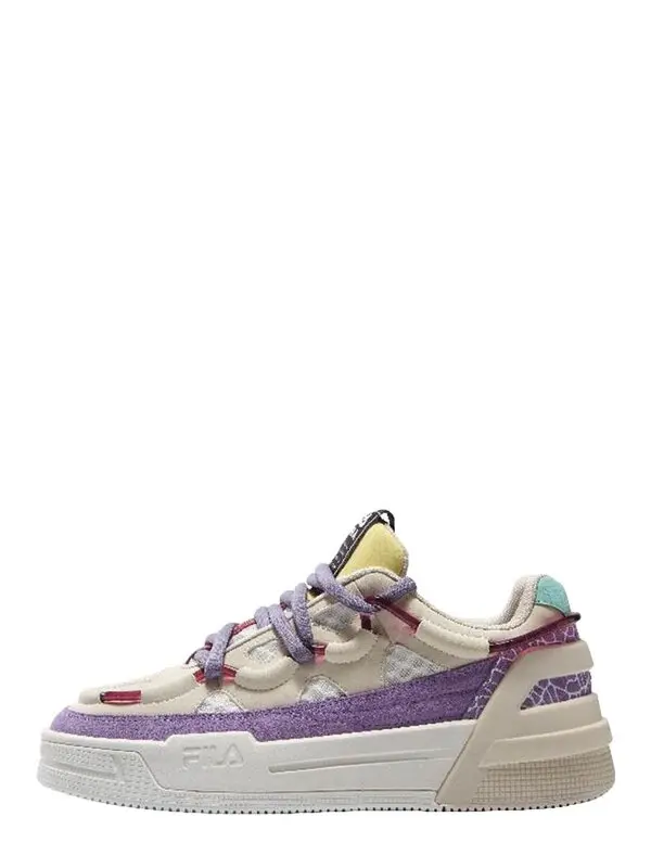 FILA Salto Low-top Sneakers - White/purple