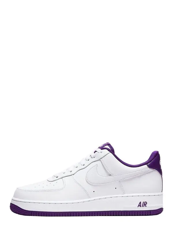 Nike Force 1 Low Sneakers - White/purple