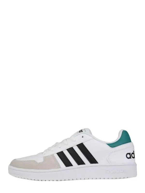 Adidas Hoops 2.0 Low Top Sneakers - White