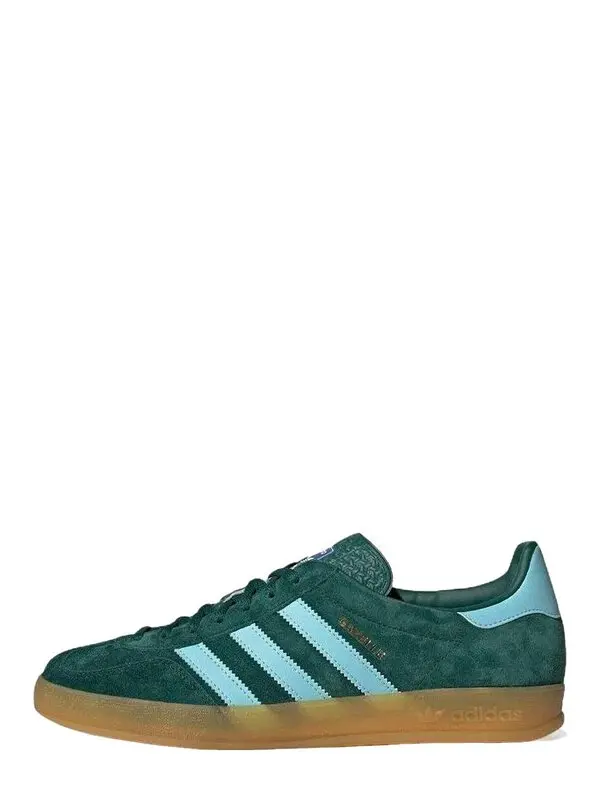 Adidas Gazelle "collegiate Green Hazy Sky" Sneakers - Collegiate Green/hazy Sky/victory Gold