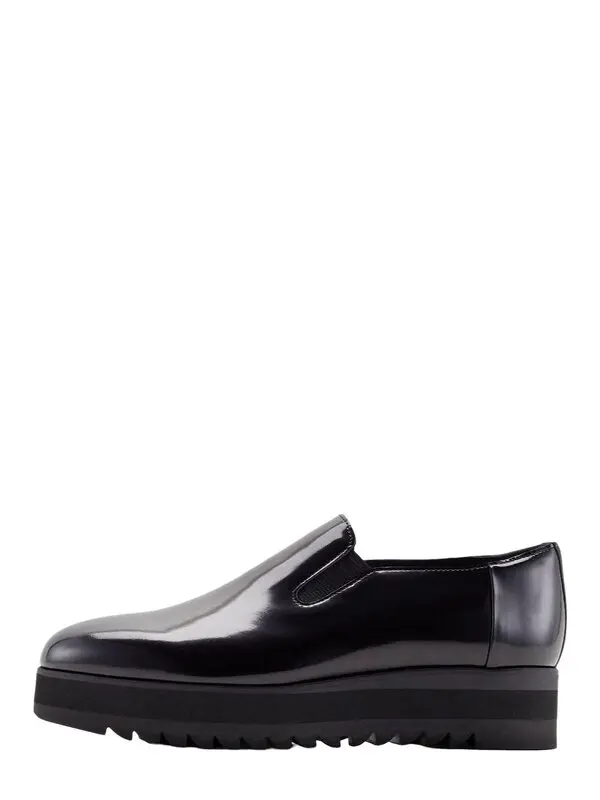 Onitsuka Tiger Slip-on Platform Shoes - Black